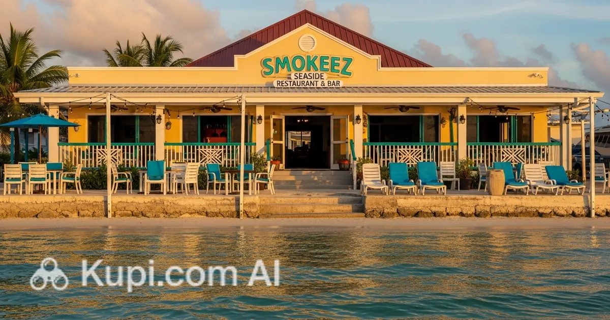 Smokeez Seaside Restaurant & Bar: Grill & Ocean Views