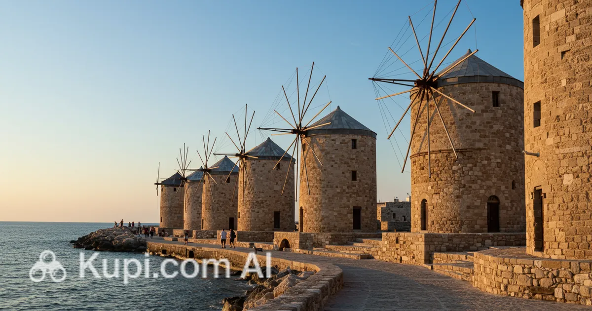 Rhodes Windmills Guide: Tips for Visiting Mandraki Port