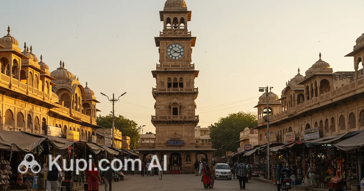 Clock Tower (Ghanta Ghar) Alwar: History & Visiting Tips