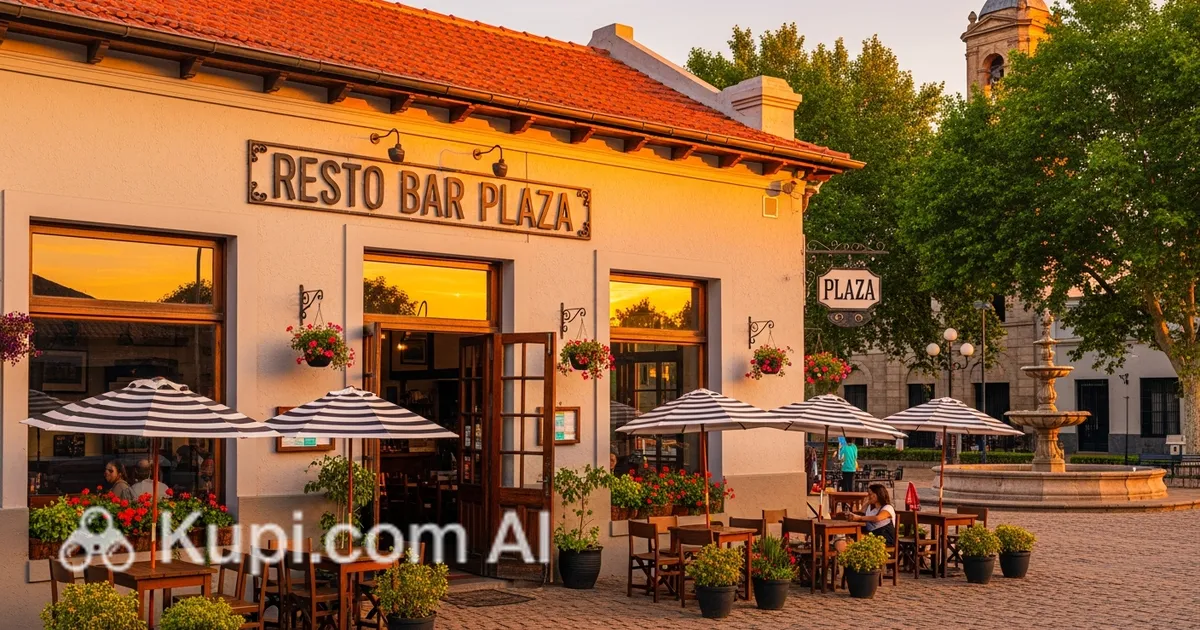 Resto Bar Plaza: Menu, Reviews, and Table Reservations