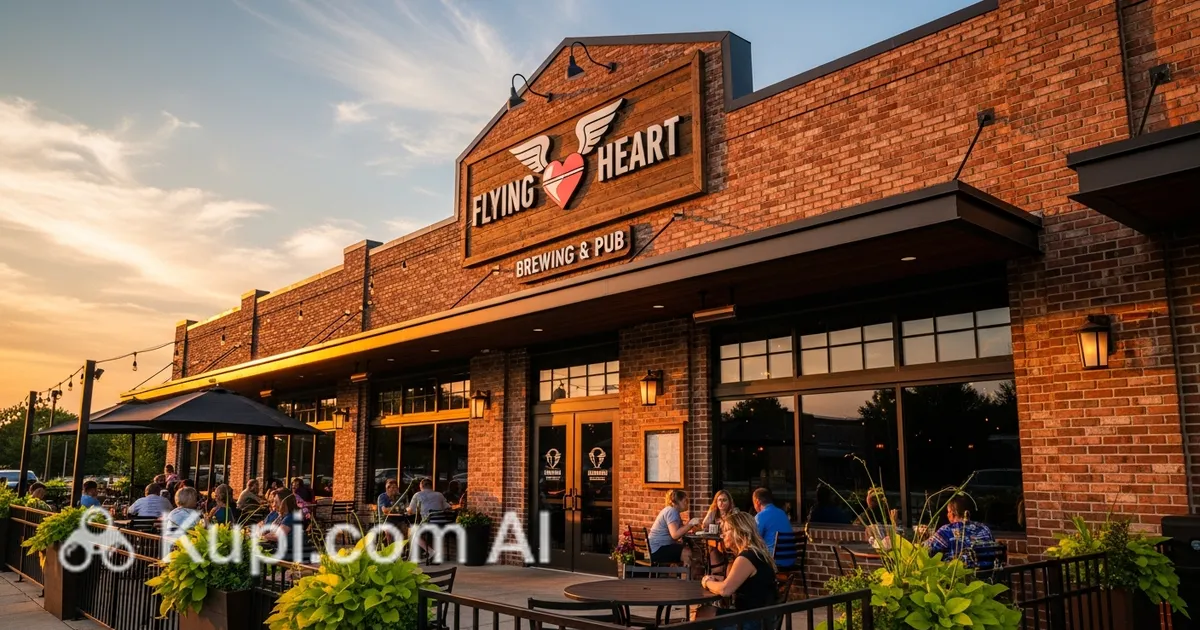 Flying Heart Brewing & Pub West Monroe | Craft Beer & Food