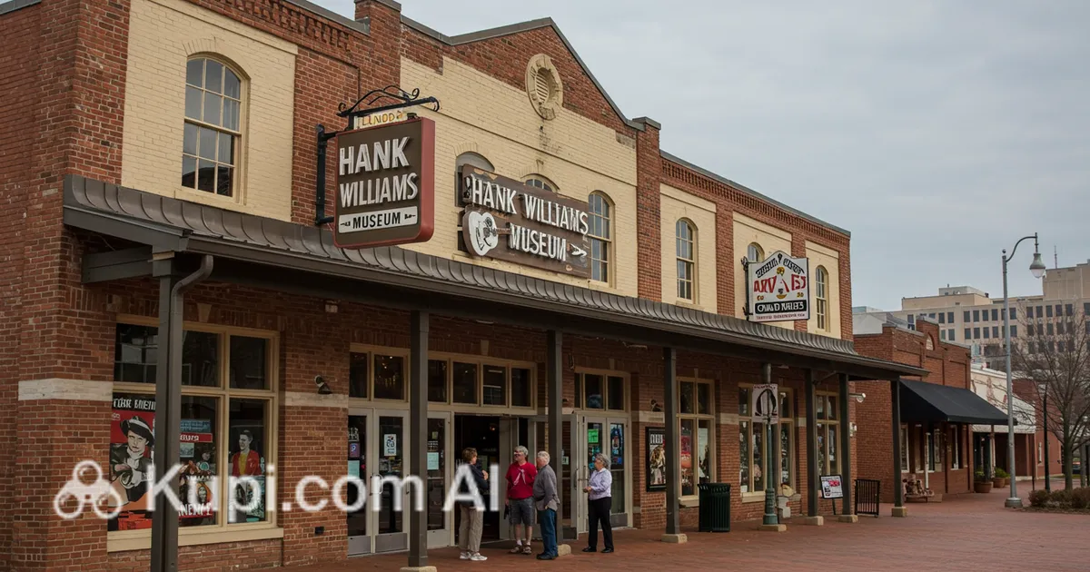 Explore The Hank Williams Museum: A Country Music Legend