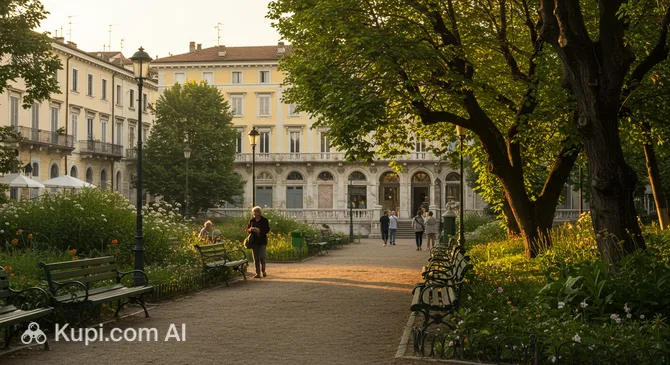 Muzio de Tommasini Public Garden in Trieste | Travel Guide